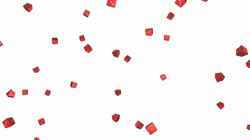 Flying Dice Seamless Loop, Overlay, Stock Footage Video (100% Royalty ...