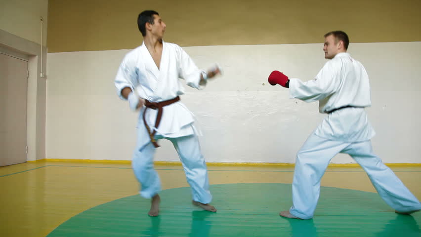 Karate Fight : vidéo de stock (100 % libre de droit) 1717219 | Shutterstock