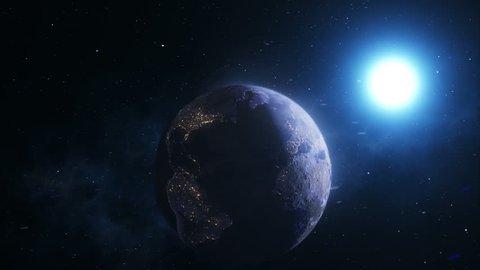 Earth rotating around sun Stock Video Footage - 4K and HD Video Clips ...