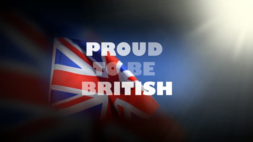 Proud to Be British Animated Stock Footage Video (100% Royalty-free ...