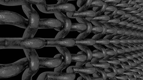 Metal Grid Side View Stock Footage Video (100% Royalty-free) 17271889 ...