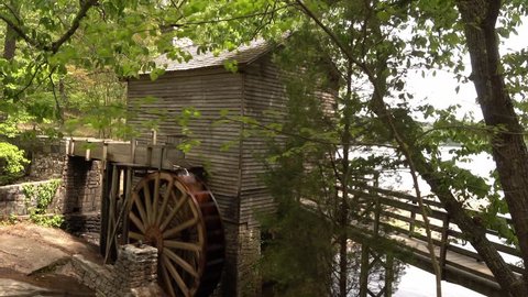 Summer Mill Closeup Full View Grist Stock Photo (Edit Now) 686843224