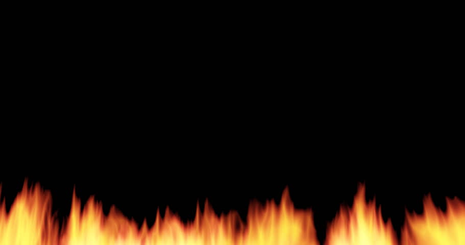 animated line fire 3 on black Stock Footage Video (100% Royalty-free ...