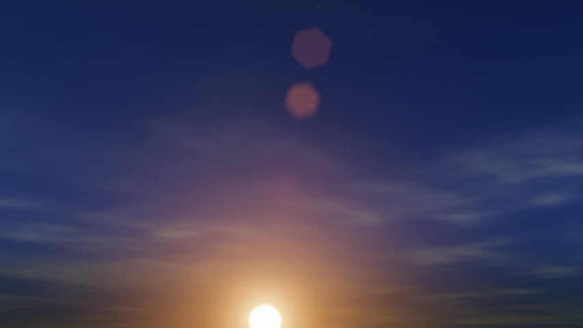 day night sky 24 hrs loop Stock Footage Video (100% Royalty-free ...