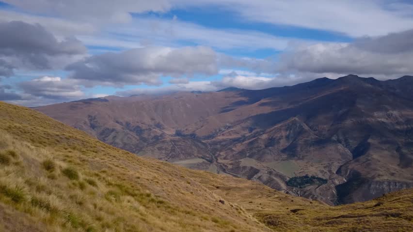 Crown Range Road Scenic Lookout in New Zealand image - Free stock photo ...