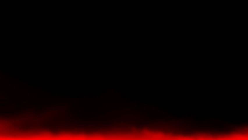 Animated Glowing Red Smoke Gas Rising Stock Footage Video (100% Royalty ...