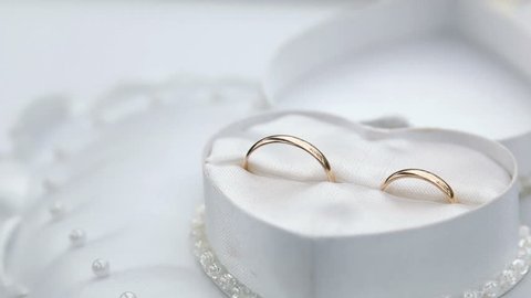 Designer Wedding Rings Corner On Sparkling Stock Photo 741451888 ...