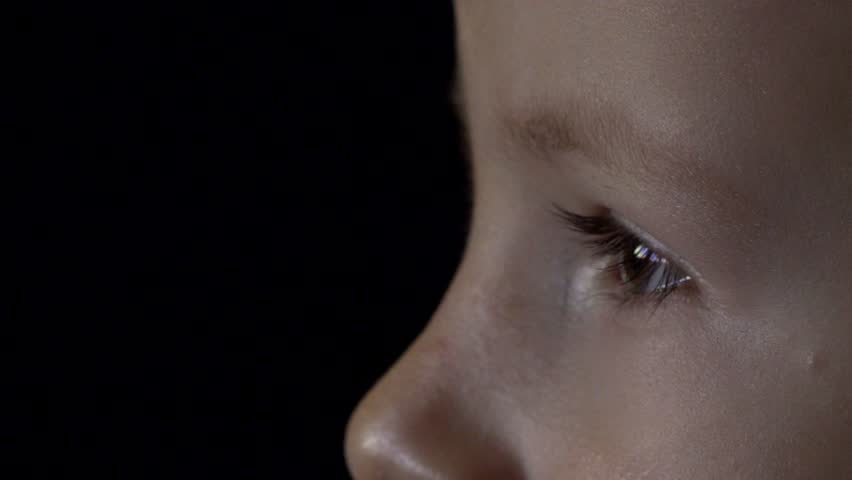 Tired Child Eyes Wink, Kid Stock Footage Video (100% Royalty-free ...