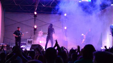 Hands Air Rave Smoke Machine Laser Stock Photo 94782199 | Shutterstock