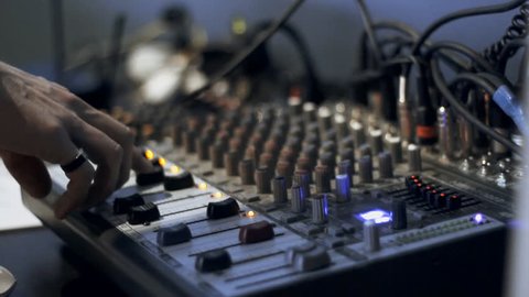 Hardware Mixer Wires Stock Footage Video (100% Royalty-free) 17607022 ...