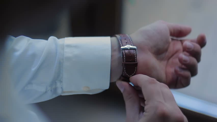 men's watches on arm Stock Footage Video (100% Royalty-free) 17697694 ...