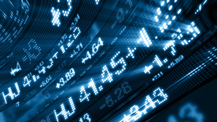 stock market tickers digital data Stock Footage Video (100% Royalty ...
