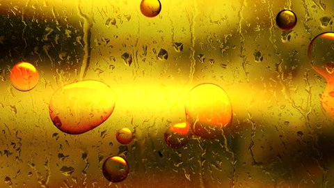 Colorful Animated Raindrops Abstract Motion Background Stock Footage ...