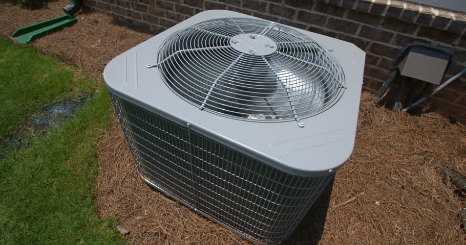 two central air conditioning units above Stock Footage Video (100% ...