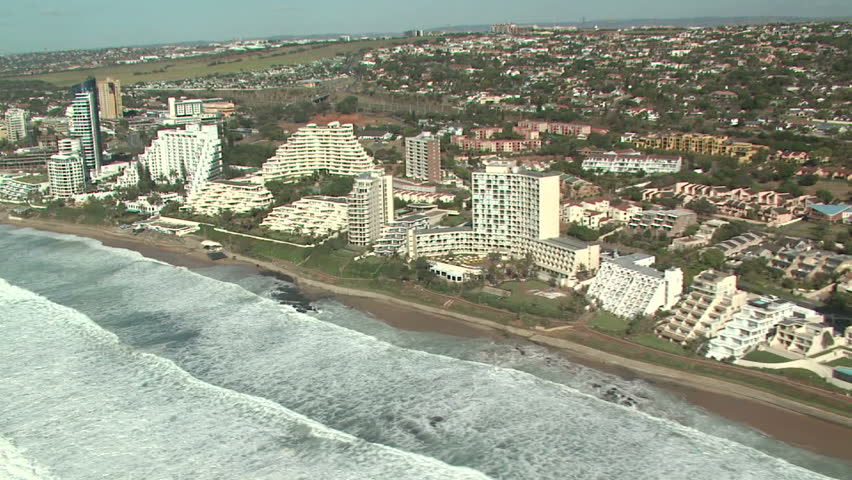 aerial umhlanga rocks durban south africa Stock Footage Video (100% ...