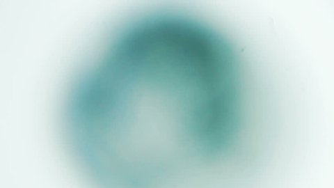 Ice Cells Melting Bubble Through Microscope Stock Footage Video (100% ...