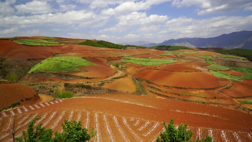 view red lands china Stock Footage Video (100% Royalty-free) 17854324 ...