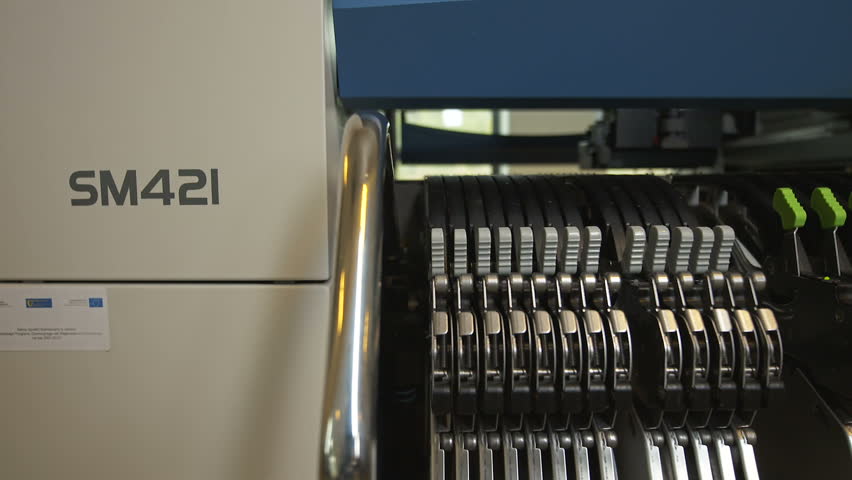 Circuit Board Making Machine Stock Footage Video (100% Royalty-free ...