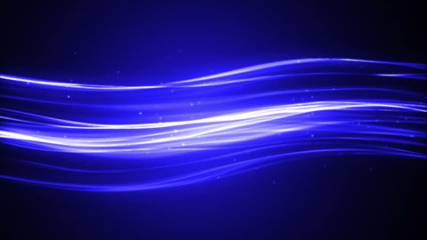 blue neon stream high tech abstract Stock Footage Video (100% Royalty ...