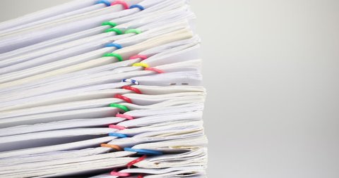 Messy receipts Stock Video Footage - 4K and HD Video Clips | Shutterstock