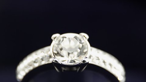 Emerald Cut Engagement Ring Diamond Begets Stock Photo (Edit Now) 8635615