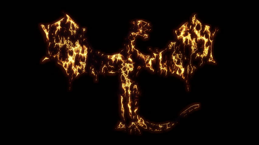 dragon fire 3d animation rendered hd Stock Footage Video (100% Royalty ...