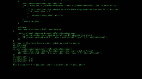 Programming Code Running Down Computer Screen Stock Footage Video (100% Royalty-free) 24896750 ...