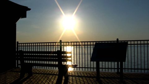 Scenic Overlook Sunset Stock Footage Video (100% Royalty-free) 1815647 ...
