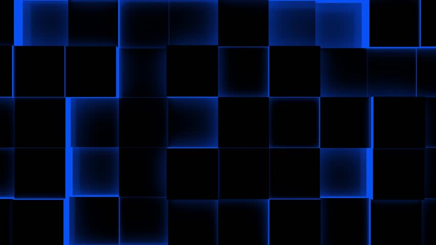 Illuminated Cubes Background-seamless Loop Stock Footage Video (100% ...