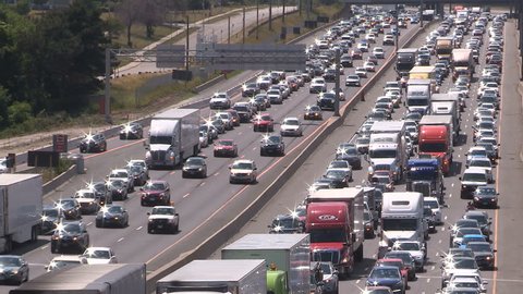 Toronto Ontario Canada September 2016 Long Stock Footage Video (100% ...