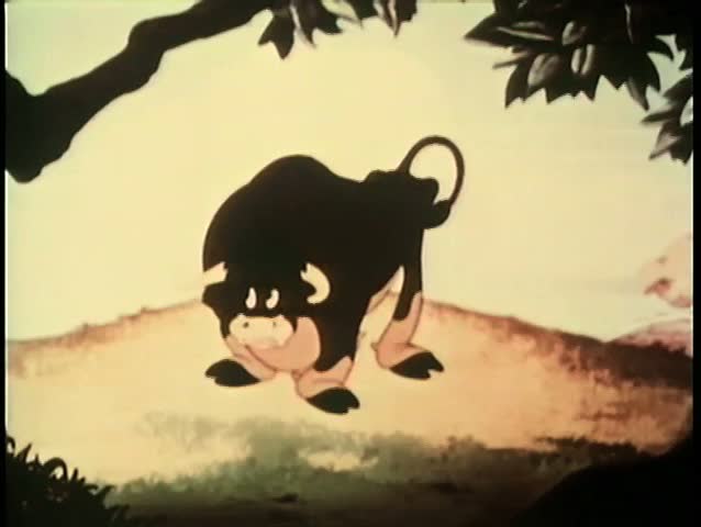 cartoon singing bull Stock Footage Video (100% Royalty-free) 1828421 ...