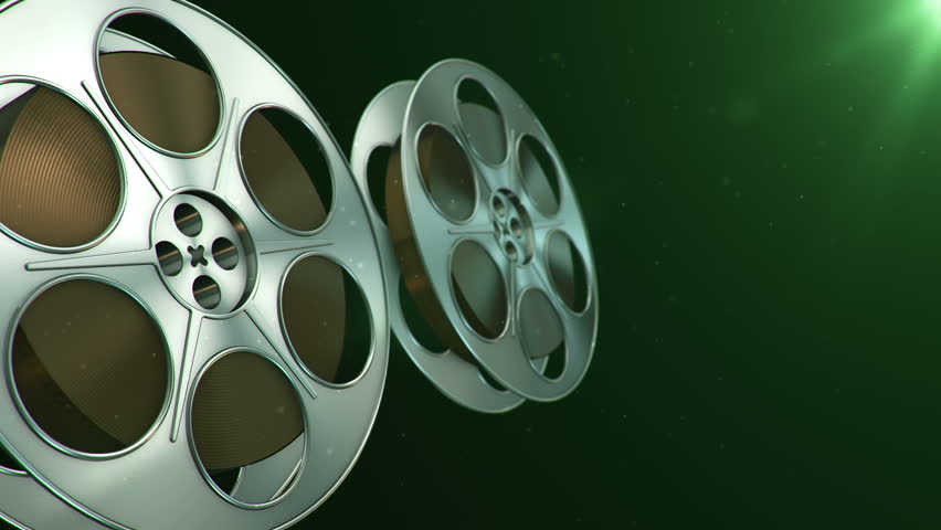 animation film reel abstract movie theater Stock Footage Video (100% ...