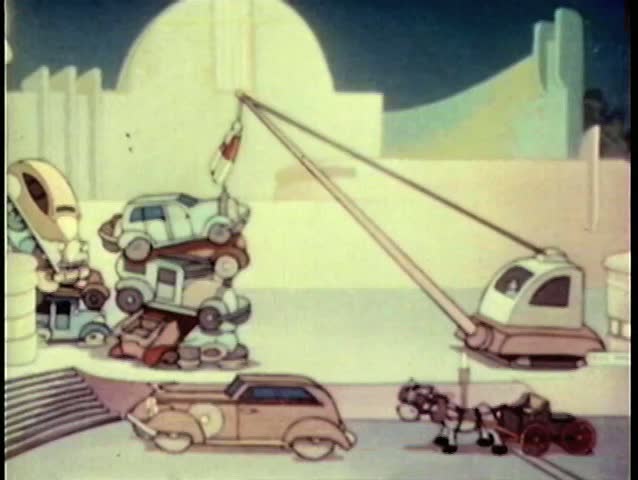 Cartoon of Machine with Huge Stock Footage Video (100% Royalty-free ...