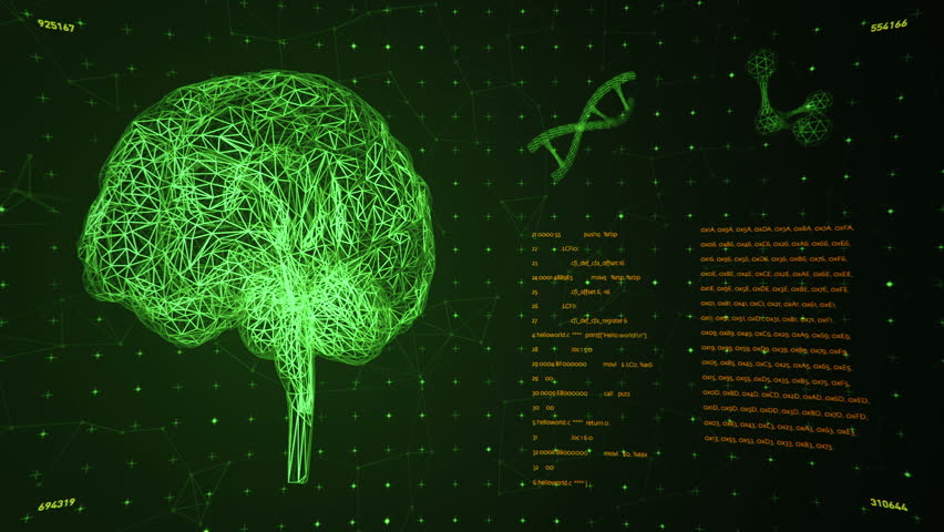 background animation abstract interface human body Stock Footage Video ...