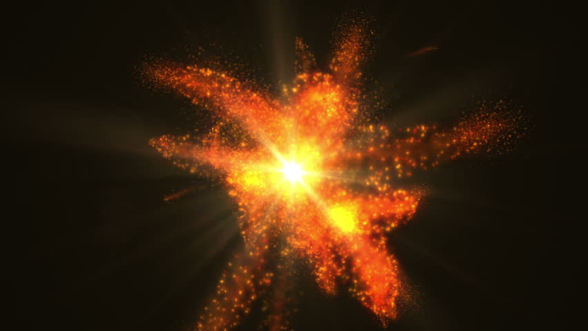 Particle Lava Explosion Stock Footage Video (100% Royalty-free ...