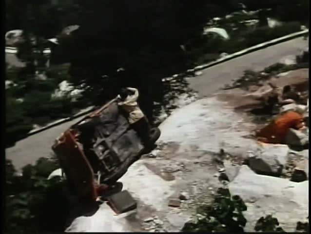 Car Falling Off Cliff and Stock Footage Video (100% Royalty-free ...