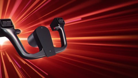Abstract Background Animation Steering Wheel Aircraft Stock Footage ...