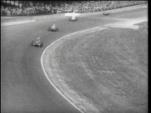 Race Car Wipes Out During Indy Stock Footage Video (100% Royalty-free ...