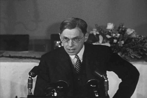 James Bryant Conant Harvard President 1950s Stock Footage Video (100% ...