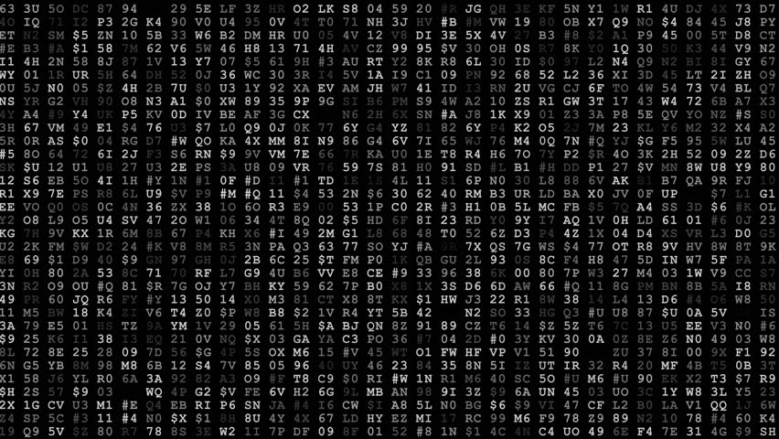 binary pairs screensaver 25fps full screen: video de stock (totalmente ...