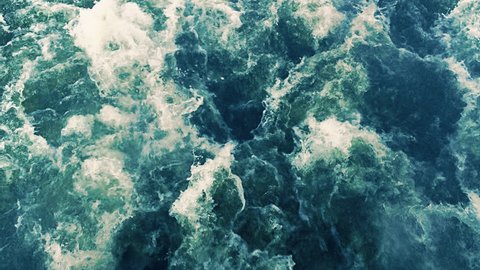 Ship Wake Trail Seamless Loop Texture Stock Footage Video (100% Royalty ...