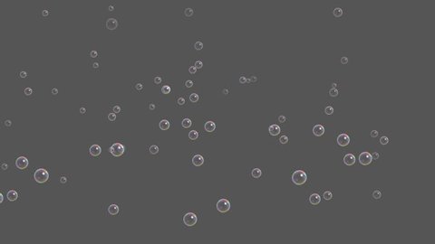 Blisters Floating Bubble Generation Underwaterwater Liquid Stock ...