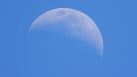 Half Moon Shade On Darker Side Stock Photo (Edit Now) 194685287