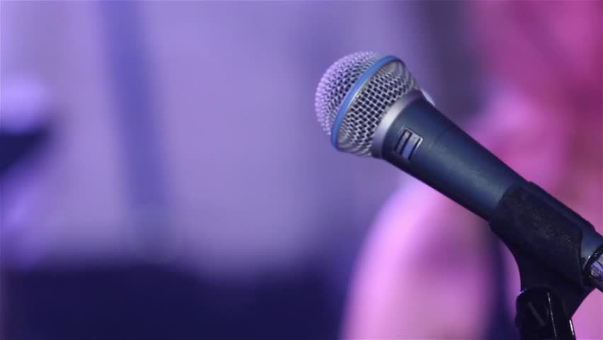 disco singer give concert on stage Stock Footage Video (100% Royalty ...