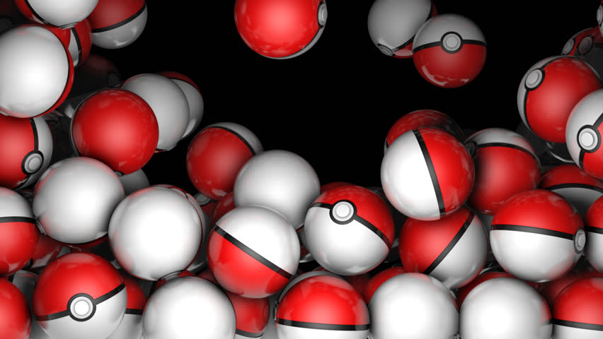 pokeball transition cool animation falling sphere: วิดีโอสต็อก (ปลอดค่า ...
