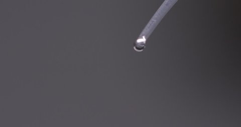 water dropper slow motion drop falling Stock Footage Video (100% ...