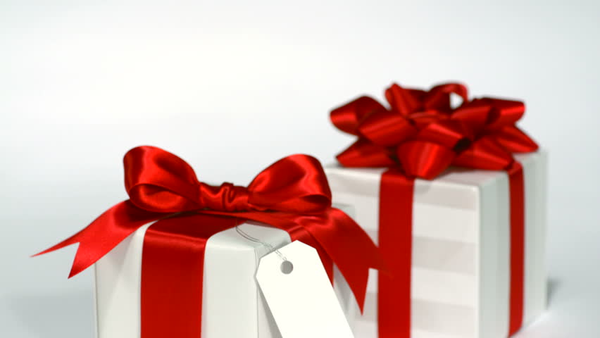 Two Wrapped Presents Stock Footage Video (100% Royalty-free) 1879405 ...