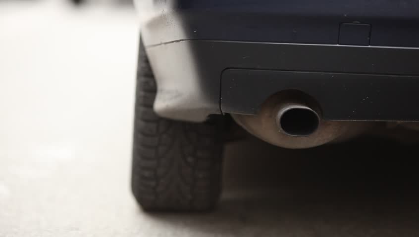 rear view on car close shot Stock Footage Video (100% Royalty-free ...