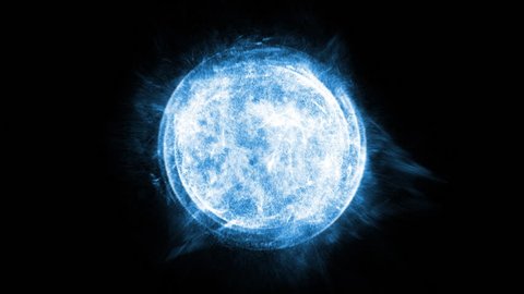 Blue Singularity Dark Background Stock Footage Video (100% Royalty-free ...