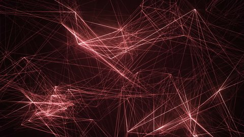 Beautiful Red Movement Backgroundabstract Gold Lines Stock Footage ...